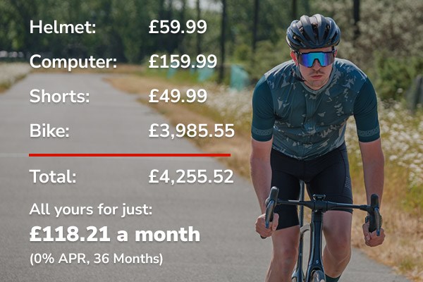 Bike Finance | Spread the Cost with 0% APR Finance | Tredz Bikes