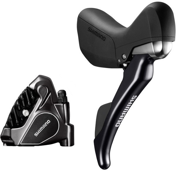 Shimano ST-RS685 Hydraulic Disc Brake Mechanical STI Set with RS805 ...