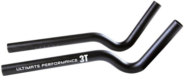 3T Wrist Comfort Bend Pro Aerobar Extensions - Out of Stock | Tredz Bikes