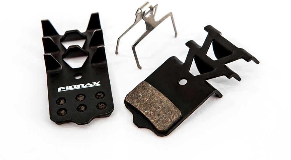 Fibrax Avid/Sram Elixir Semi Metallic Disc Brake Pads Finned | Tredz Bikes