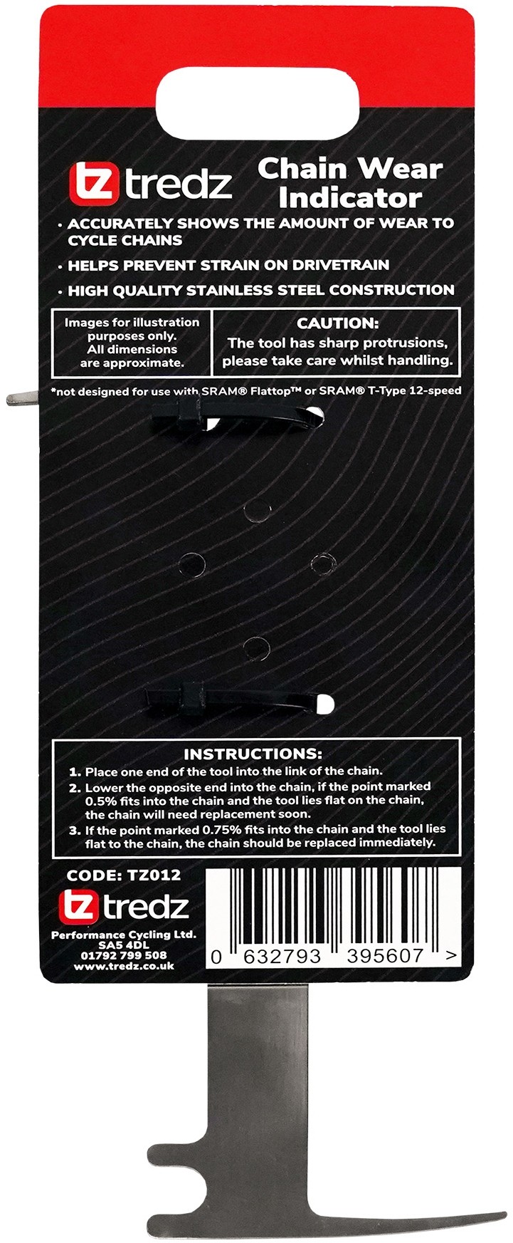 Tredz Chain Wear Indicator | Tredz Bikes