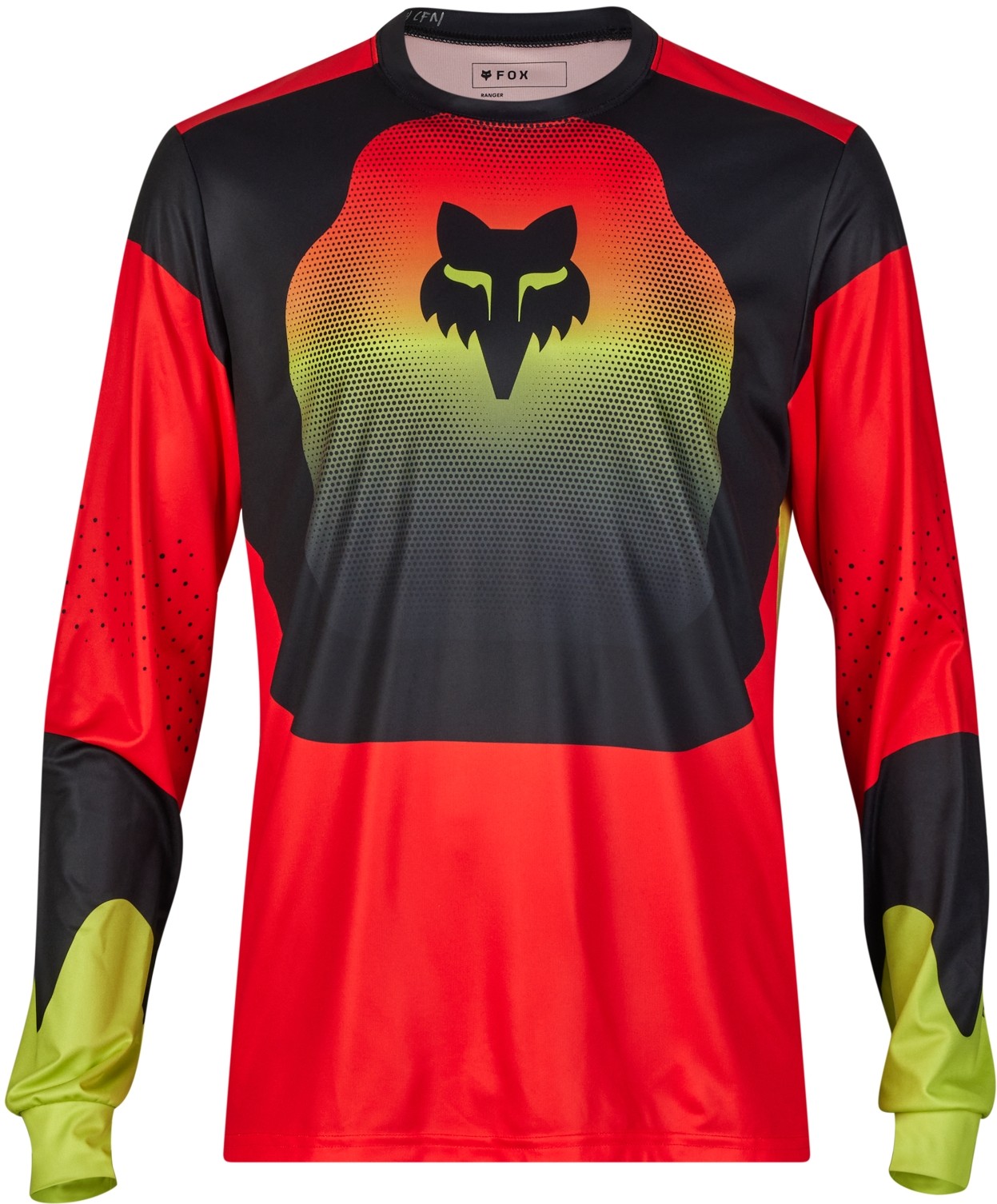 Fox Clothing Ranger Long Sleeve MTB Jersey Revise | Tredz Bikes