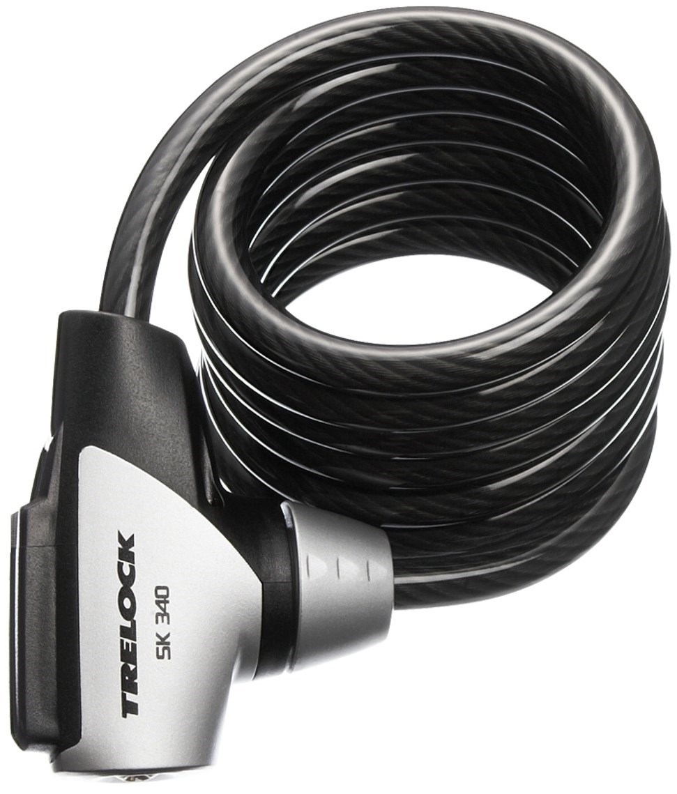 Trelock SK 340 Curly Cable Lock - Out of Stock | Tredz Bikes