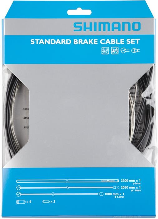 Shimano Road/MTB Brake Cable Set | Tredz Bikes