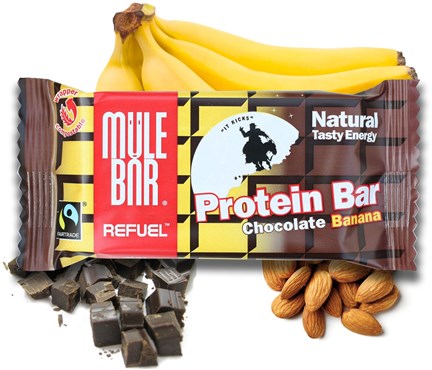Mulebar ReFuel Protein Bars - 65g x Box of 20 - Out of Stock | Tredz Bikes